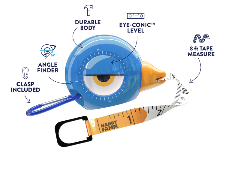 Handy Famm Fun Kids Red Bird Tape Measure – HandyFamm