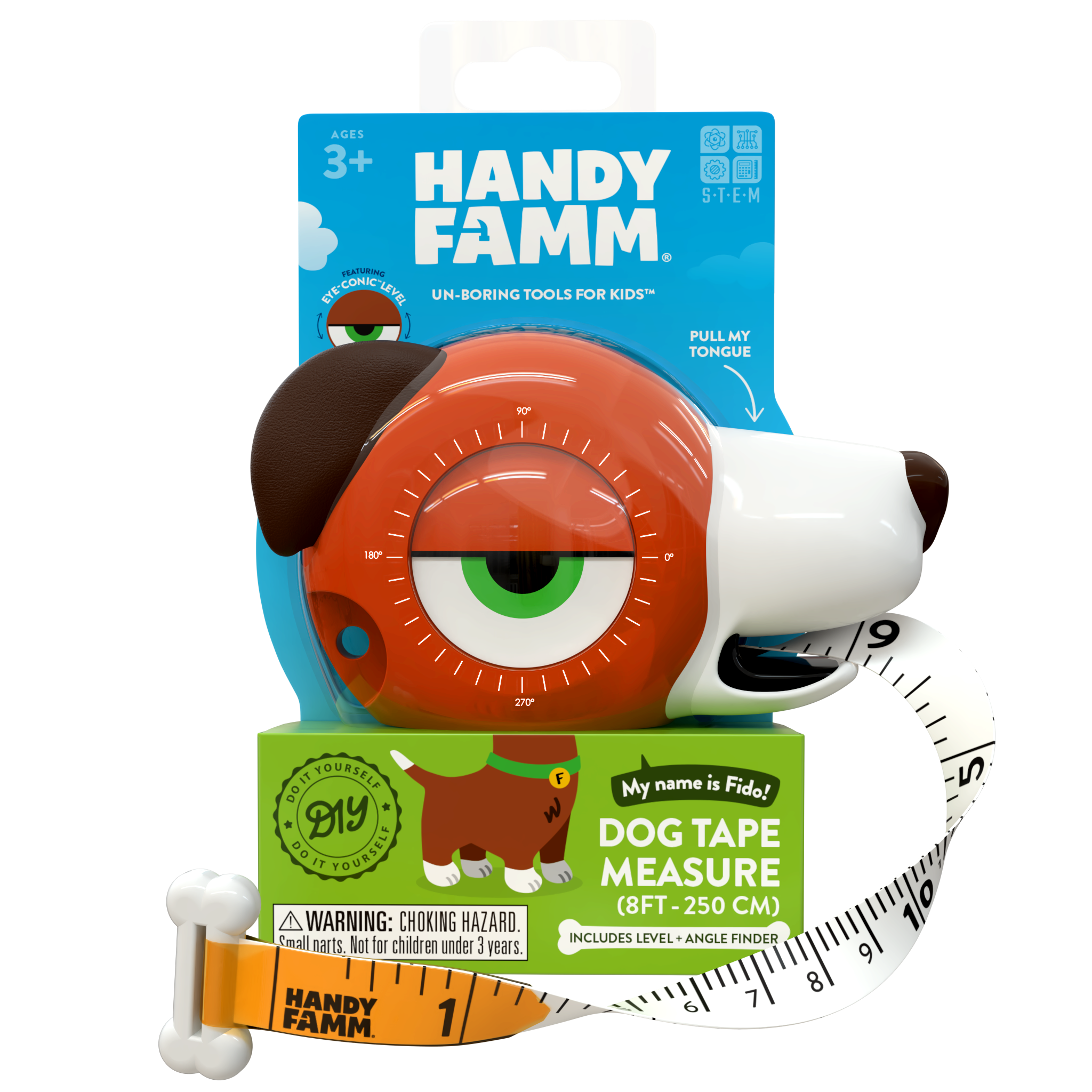 Handy Famm Fun Kids Brown Dog Tape Measure – HandyFamm