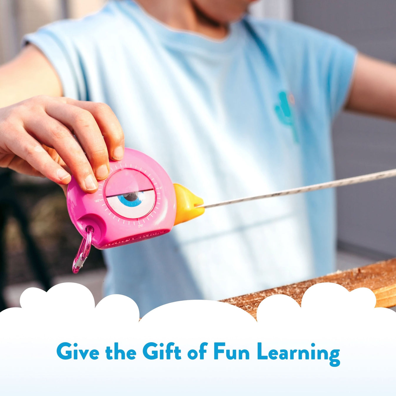 Bebe Bird Tape Measure for Kids — Pink Real Tool for Girls & Boys ...