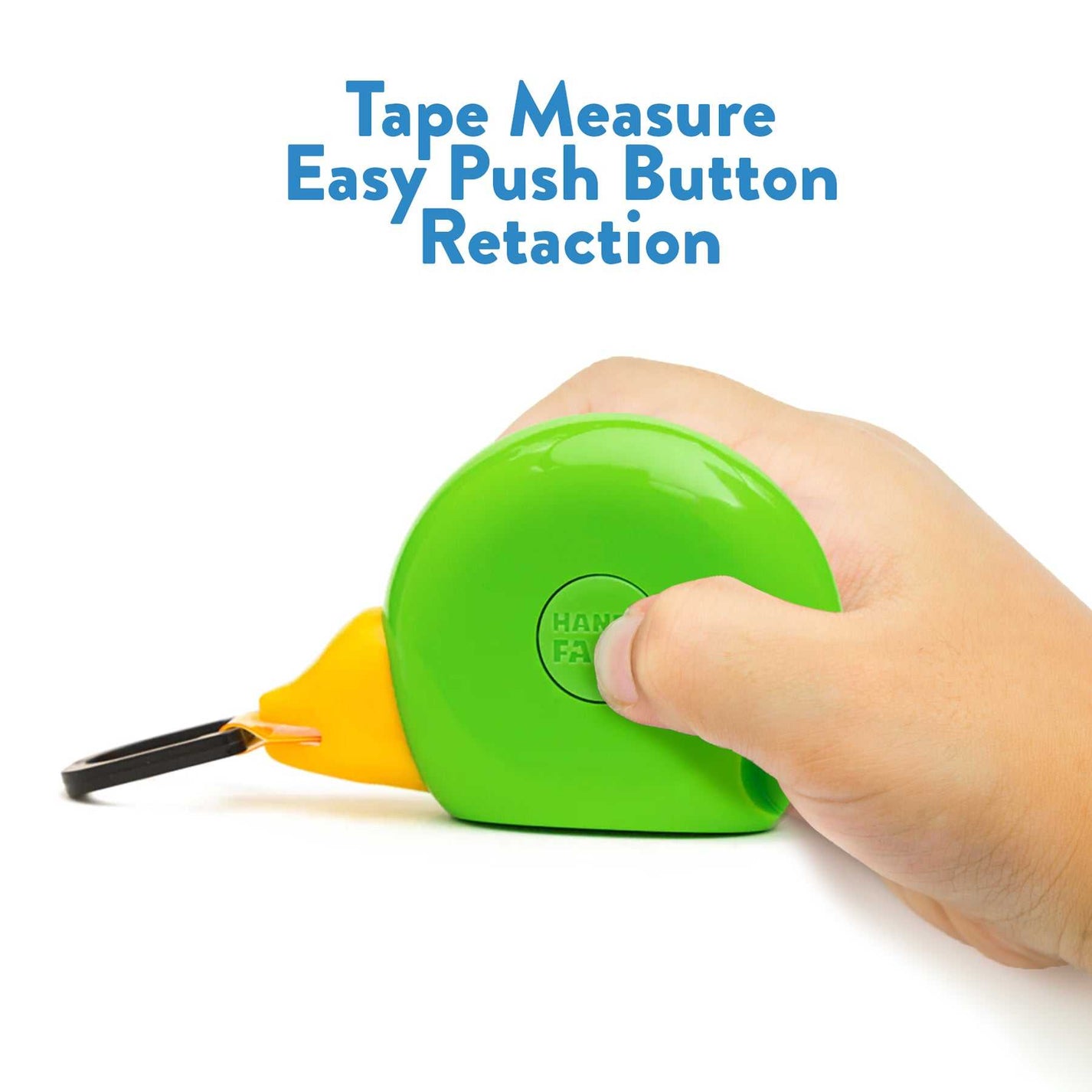 3-in-1 STEM Tool | Green Bird Tape Measure For Kids – HandyFamm